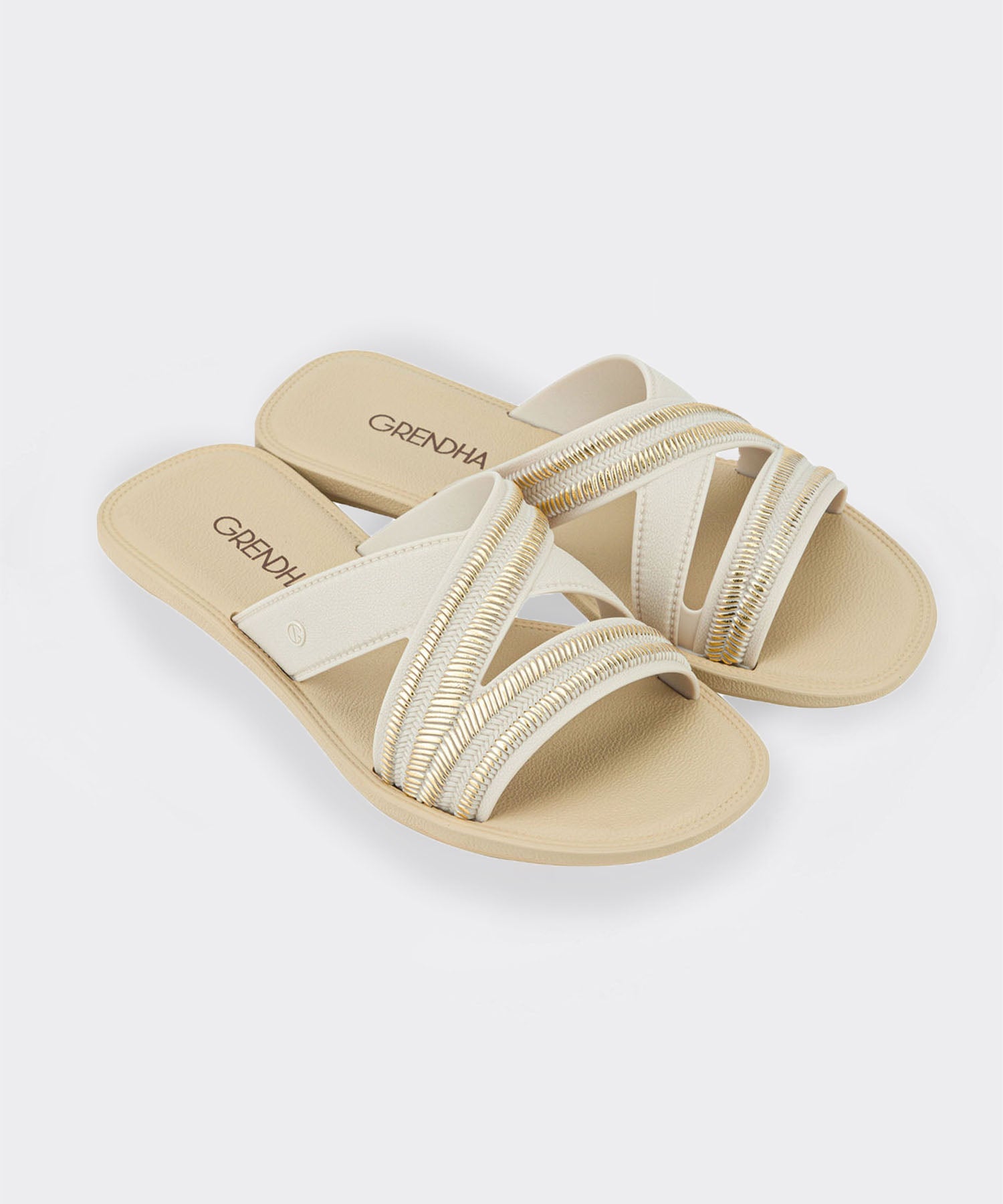 GRENDHA BURITI RAFIA SLIDE